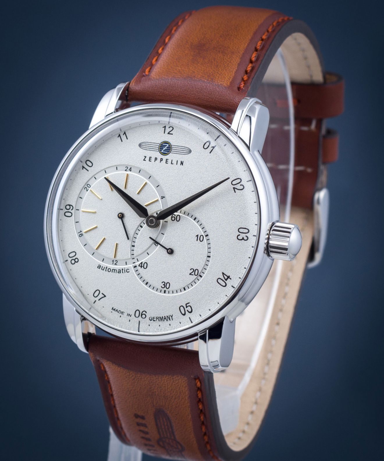 Zeppelin 8662-1 - Ceas New Captain's Line Automatic • Eceasuri.ro