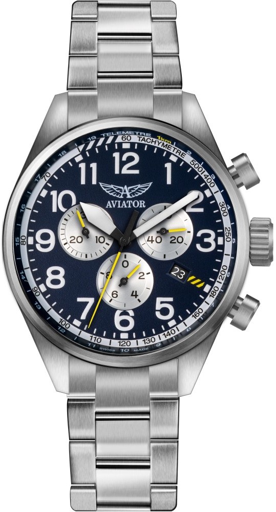 Aviator V.2.25.0.170.5 - Ceas Airacobra P45 Chrono • Eceasuri.ro