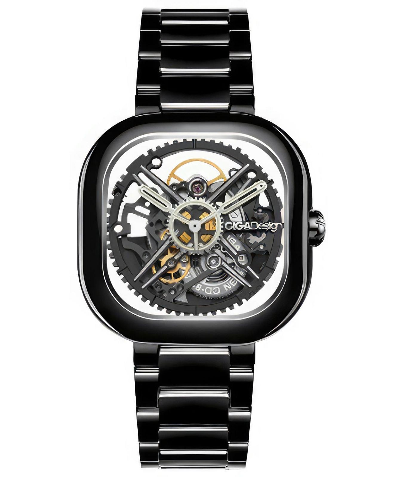 Ciga Design C012-BB01-W7B (C012-BB01-7B) - Ceas Eastern Jade Skeleton ...