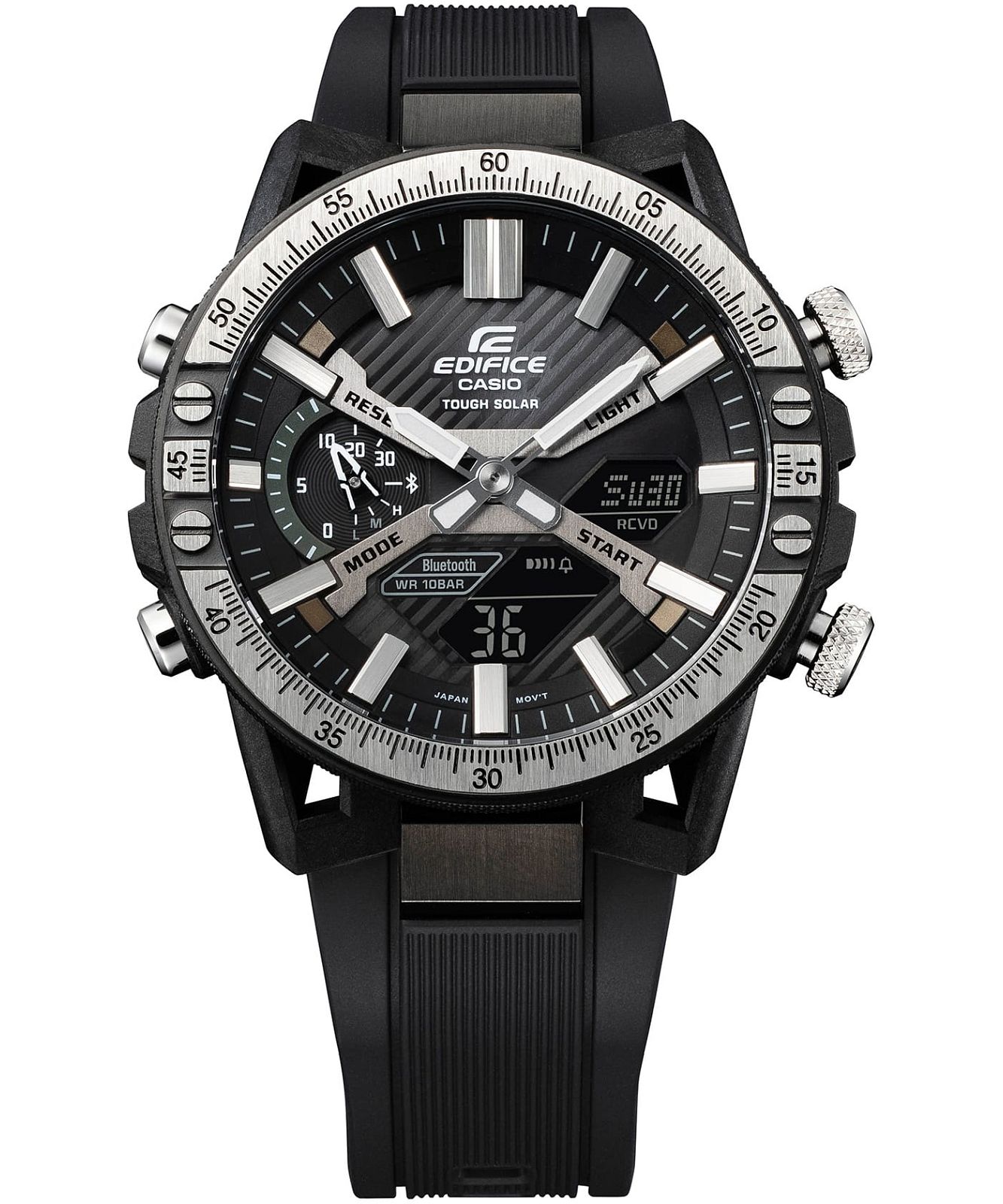 Casio Edifice ECB-2000TP-1AEF - Ceas Sospensione Solar Chronograph ...
