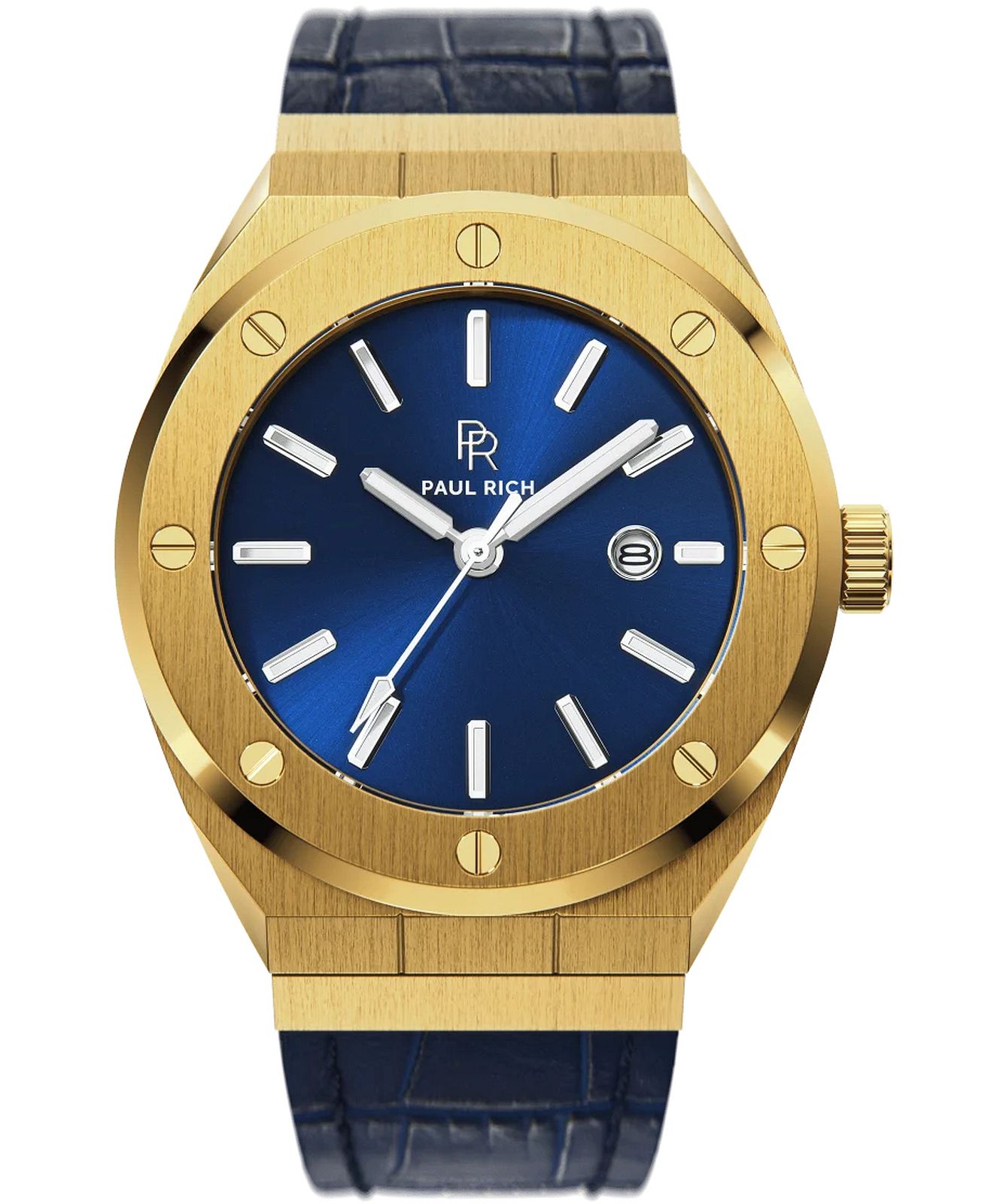 PAUL RICH 698869615994 - Ceas Signature Royal Touch Leather 42 ...